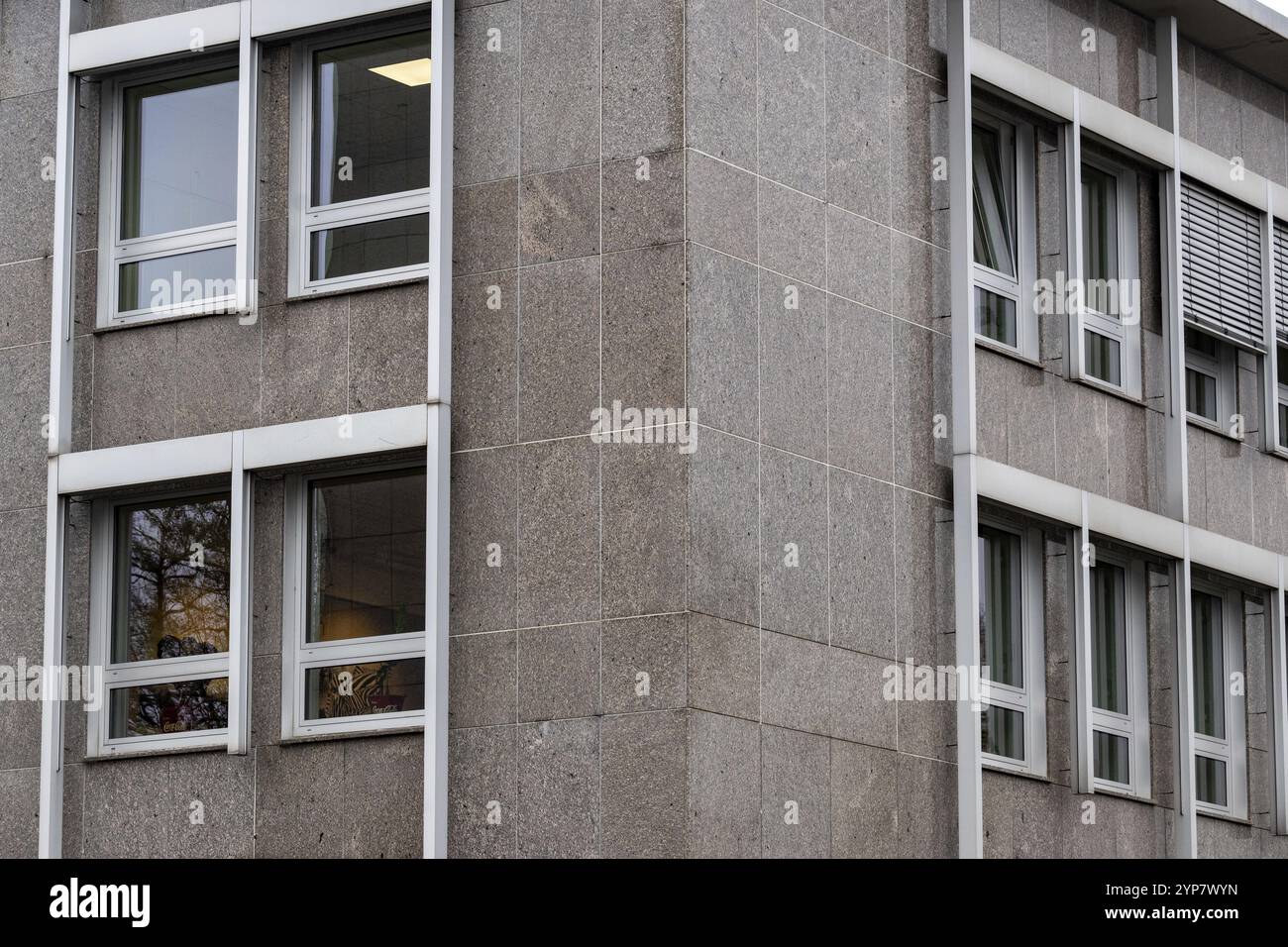Facade of an office building from the 60s Stock Photo - Alamy