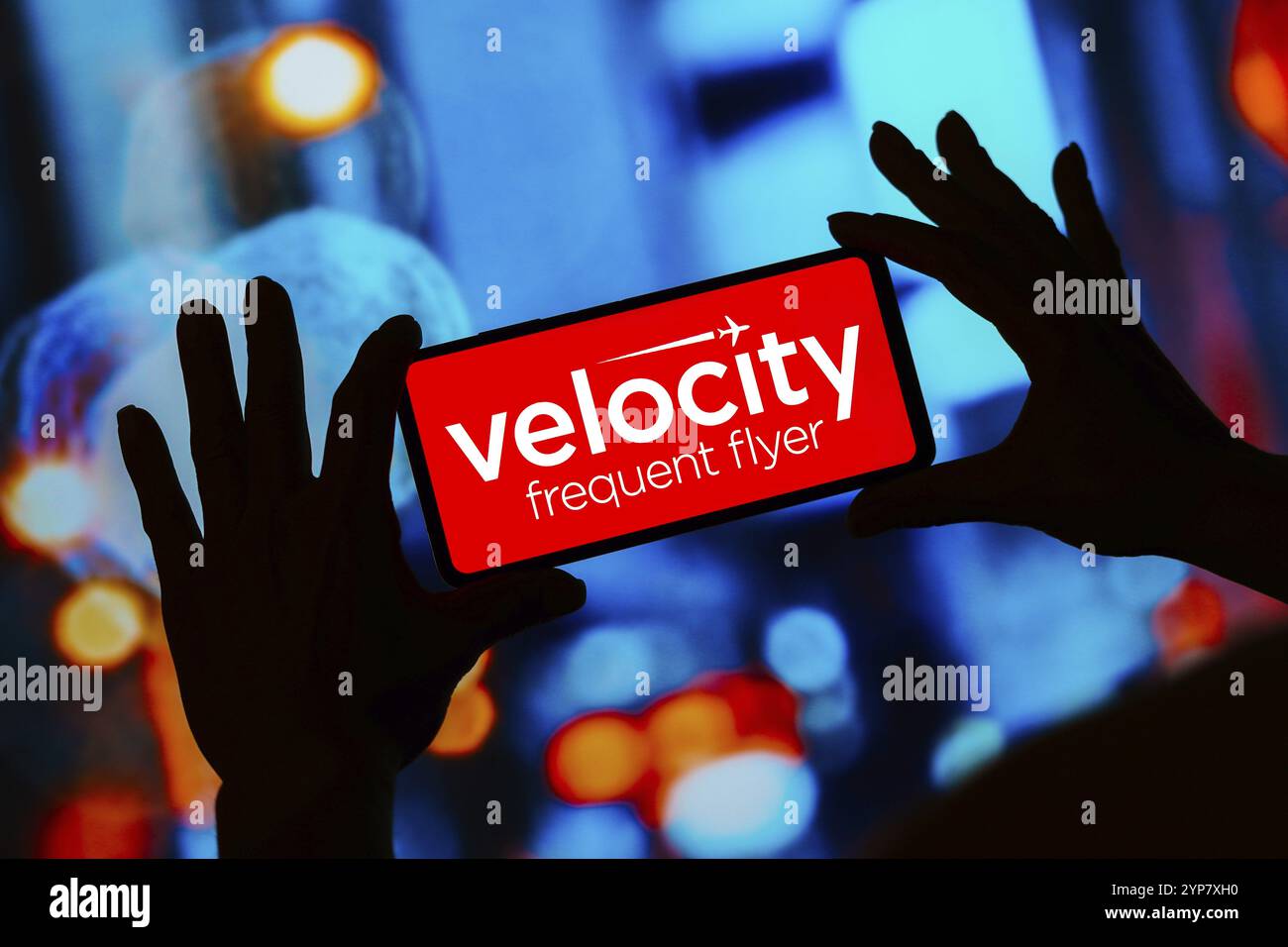 In this photo illustration, the Velocity Frequent Flyer (Virgin ...