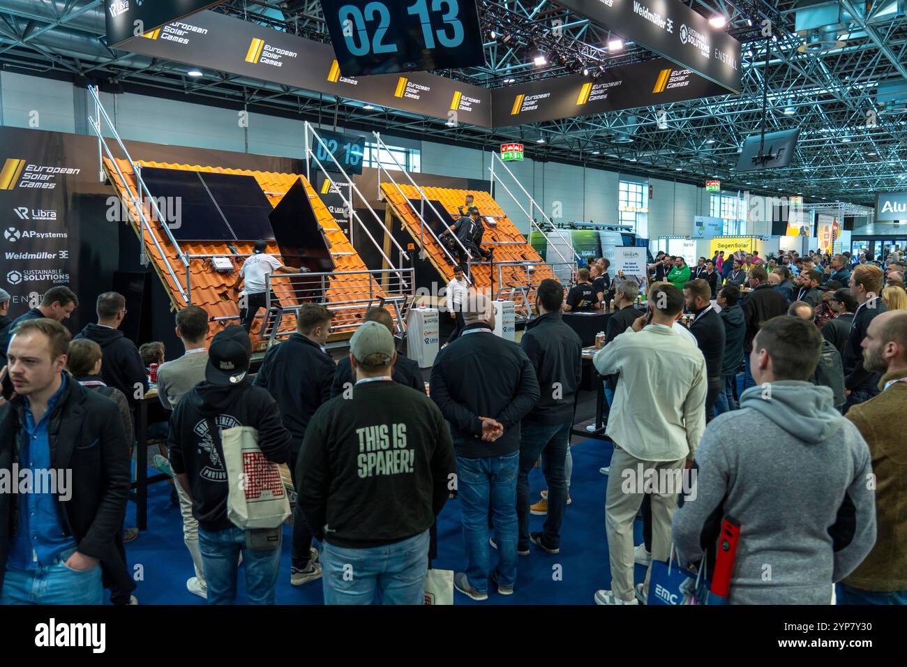 Presentation of the rapid installation of a solar system on a ...