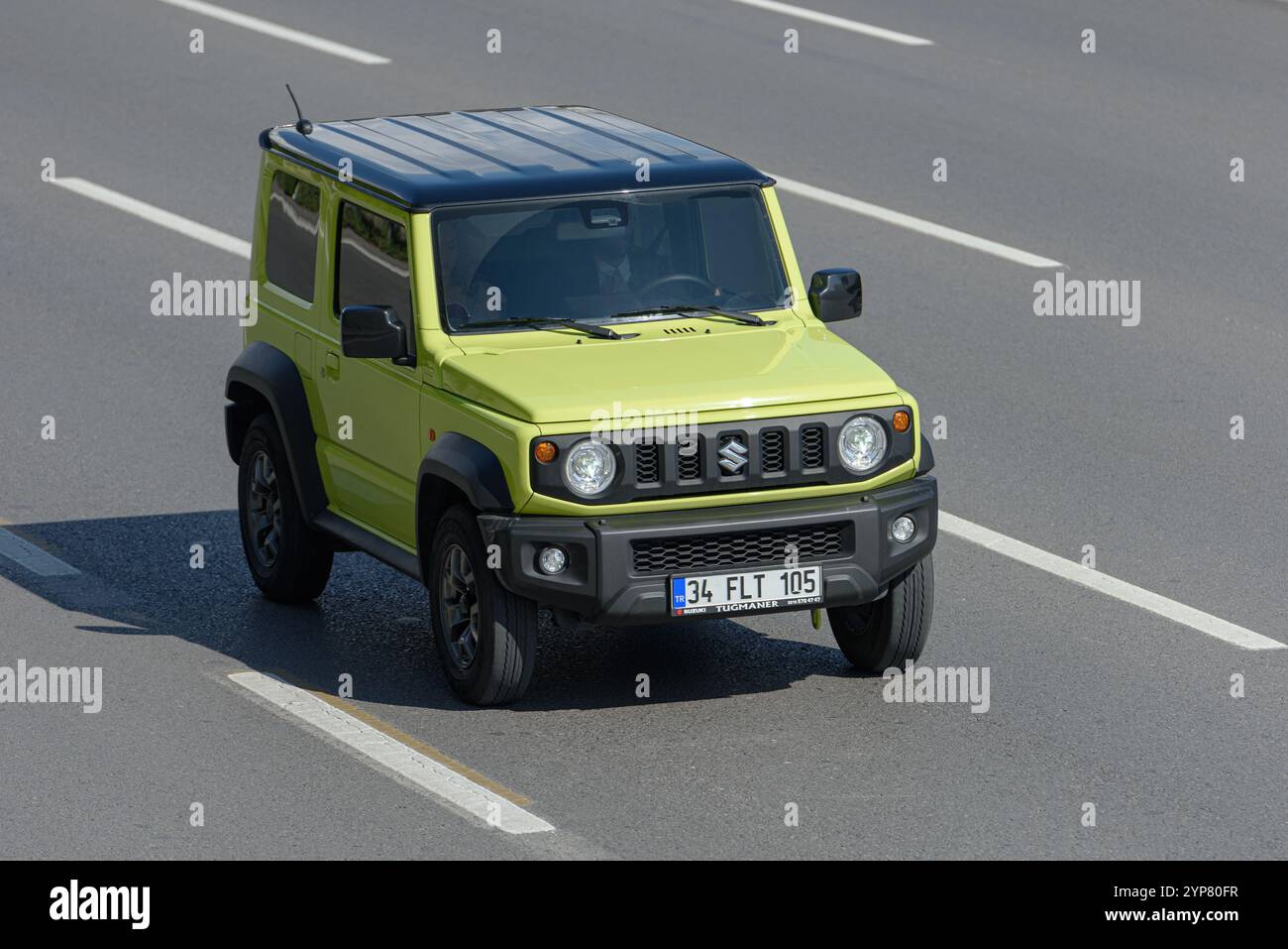 ISTANBUL, TURKEY - NOVEMBER 24, 2024: Suzuki Jimny is a line of four ...
