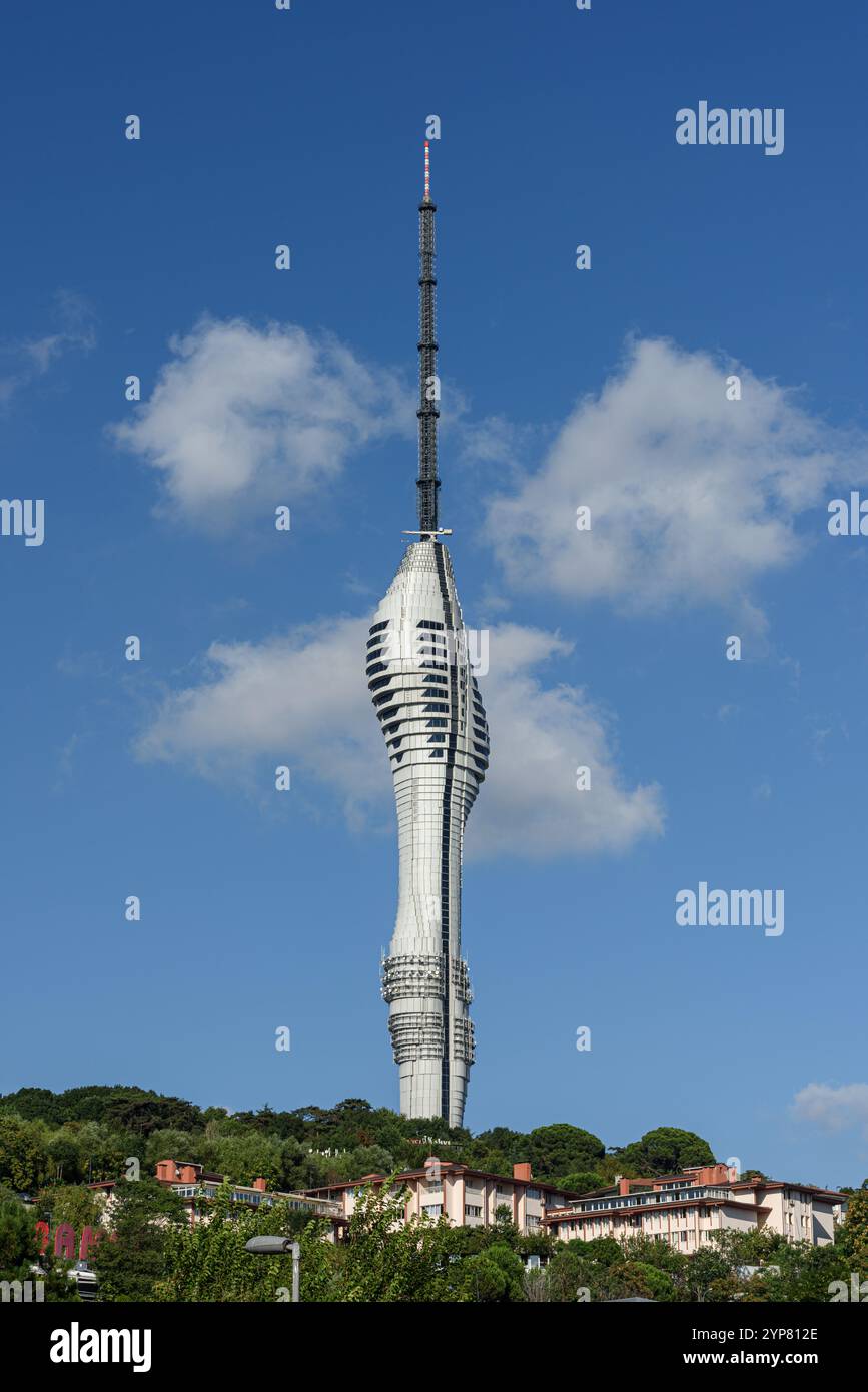 Radio Tower New Radio Tower At Istanbul Camlica Hill Is Under