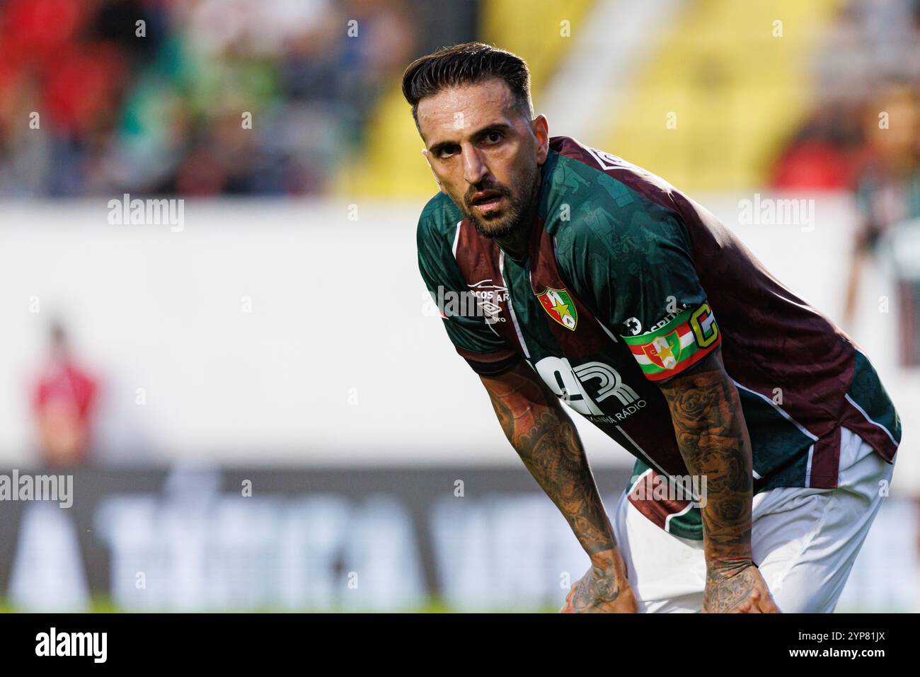 Miguel Lopes seen during Liga Portugal game between teams of CF Estrela Amadora and CD Nacional ...