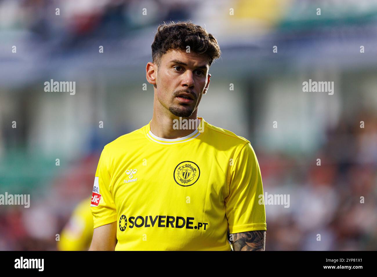 Adrian Butzke seen during Liga Portugal game between teams of CF ...