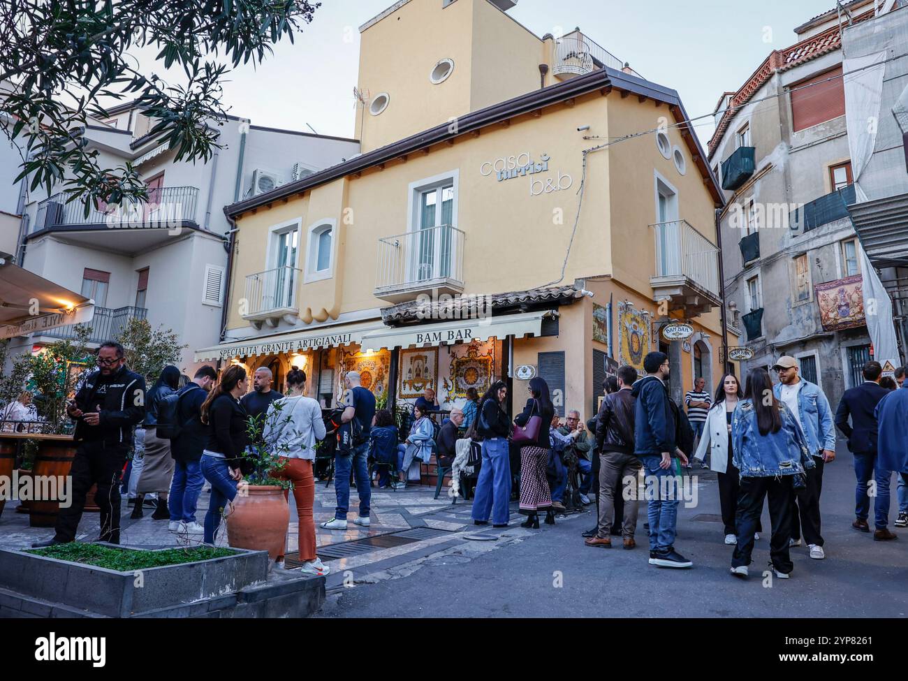 Bam Bar is a world famous Taormina establishment. Bam Bar, Granita bar ...