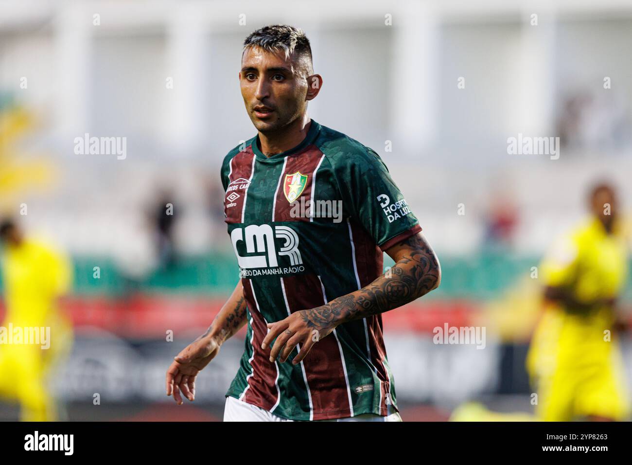 Alan Ruiz seen during Liga Portugal game between teams of CF Estrela ...
