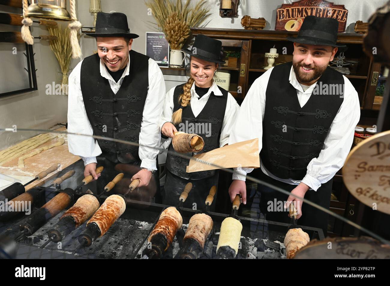 Original ungarische Baumstriezel nach altem Familienrezept gibts am ...