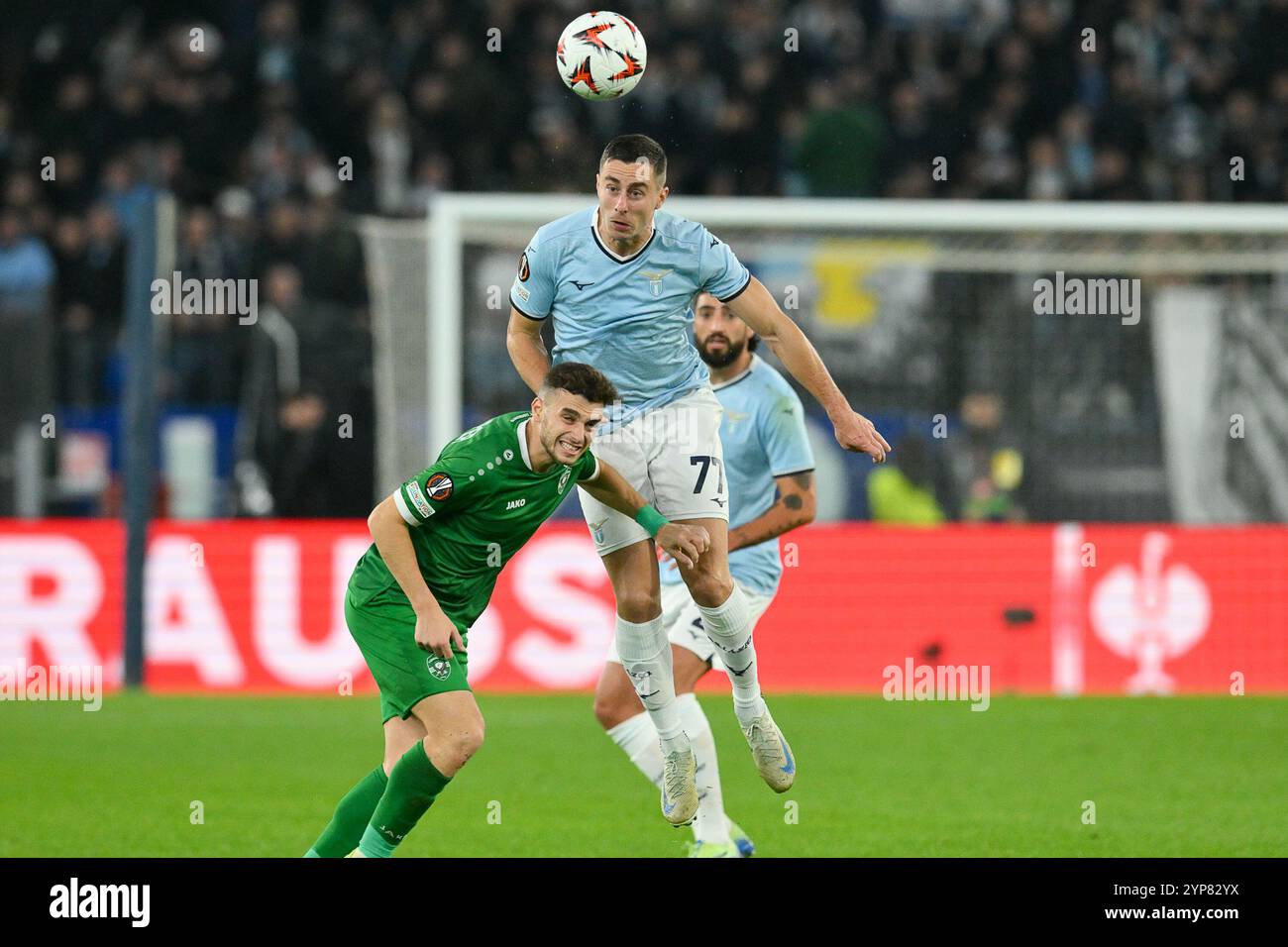 28th Nov 2024, Olimpico Stadium, Rome, Italy; Uefa Europa League ...