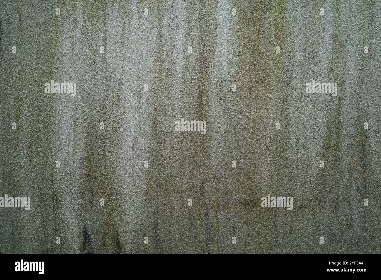 Textured image of the surface of the house wall with streaks and mold ...