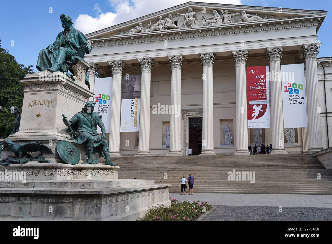 Budapest, Hungary - Sept 11, 2024: Classical architecture of the ...