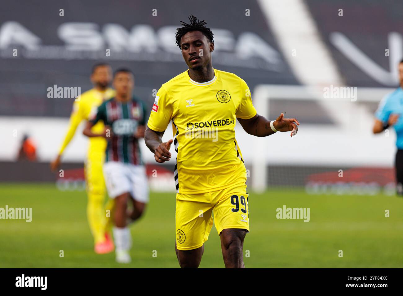 Dudu seen during Liga Portugal game between teams of CF Estrela Amadora ...
