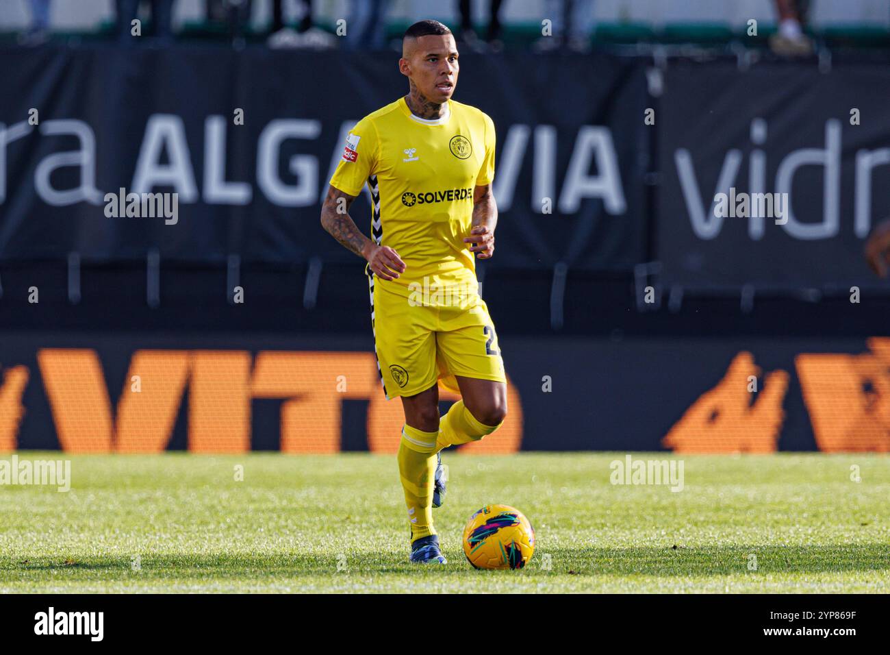 Gustavo Garcia seen during Liga Portugal game between teams of CF ...
