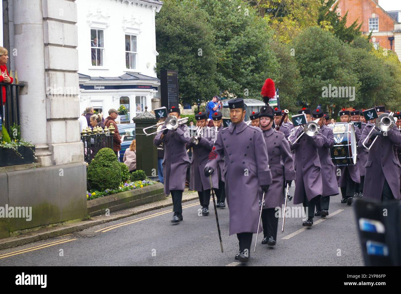 Changing the Guard at Windsor Castle Stock Photo - Alamy