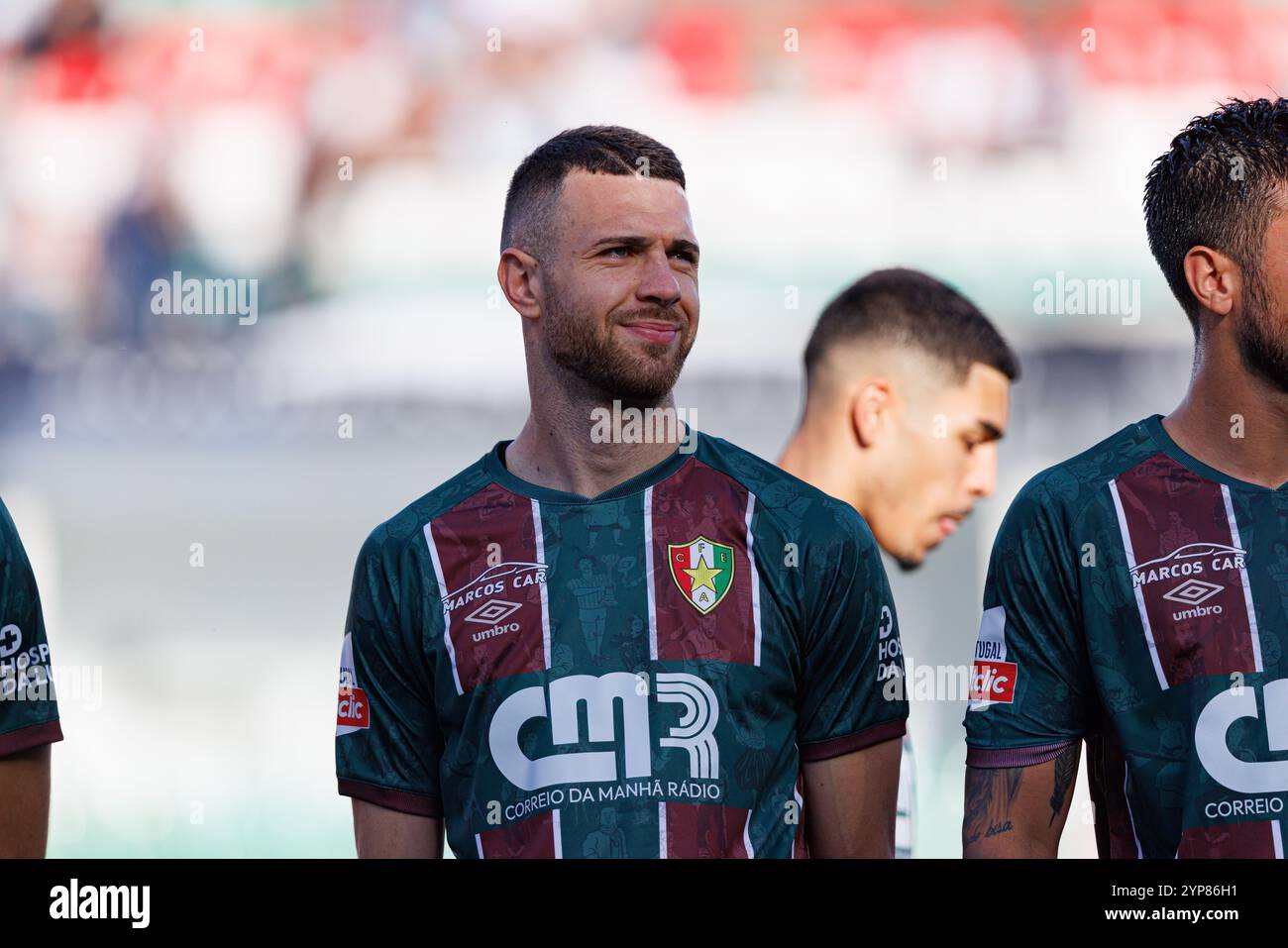 Leonel Bucca seen during Liga Portugal game between teams of CF Estrela ...