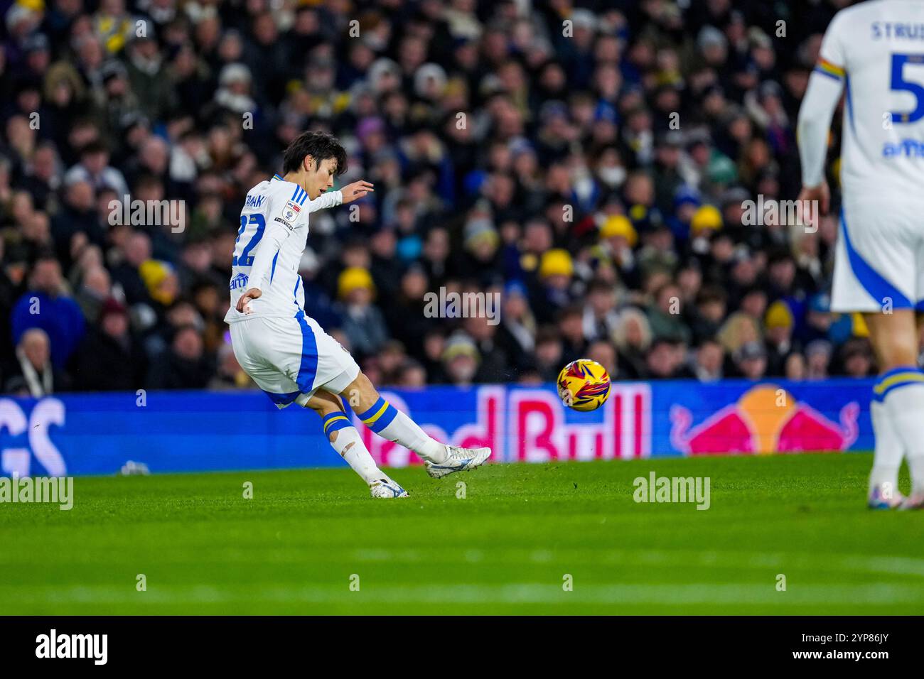 Ao Tanaka in action during the EFL Sky Bet Championship match between ...