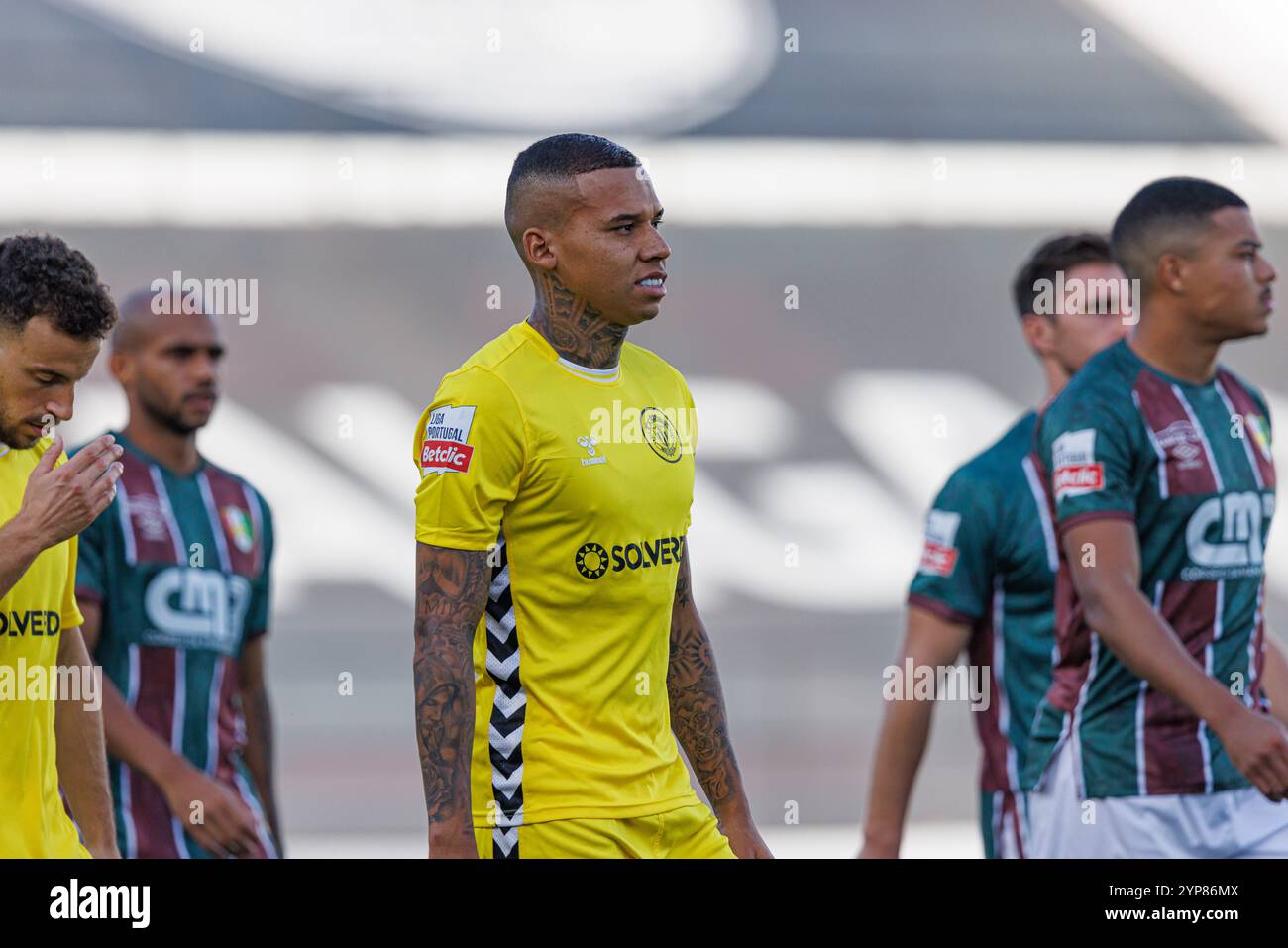 Gustavo Garcia seen during Liga Portugal game between teams of CF ...