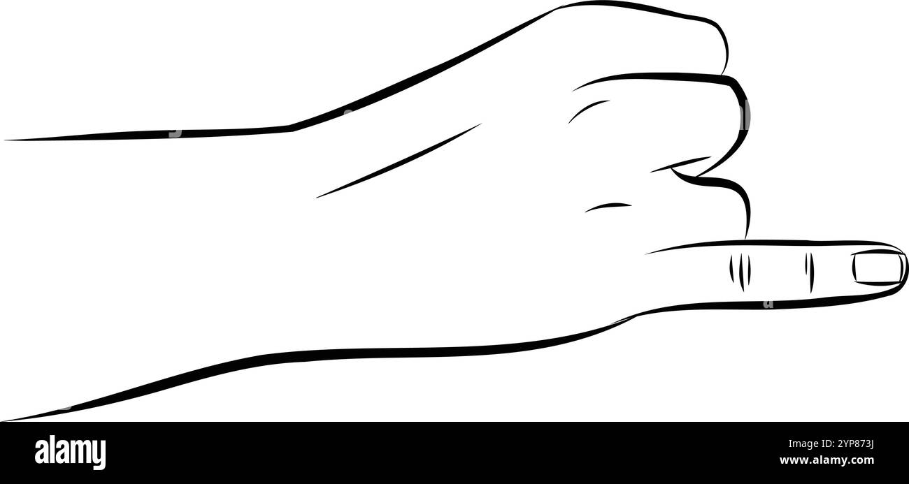 Hand sign language alphabet hi-res stock photography and images - Alamy