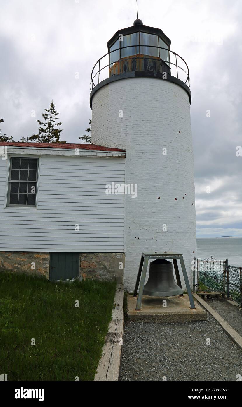 Bass Harbor Head Light Station vertical, Acadia National Park, Maine ...
