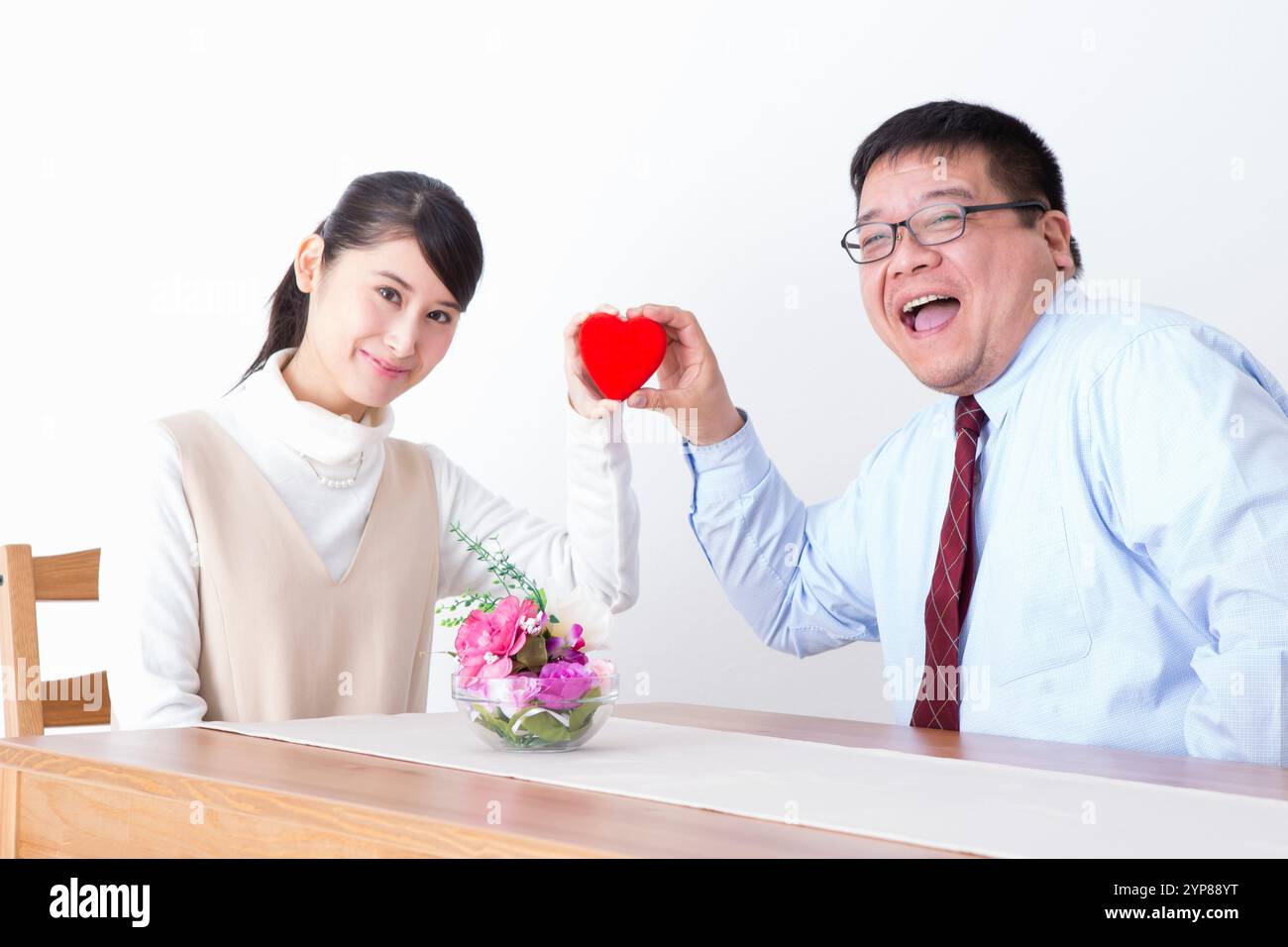 Couple age difference child hi-res stock photography and images - Alamy
