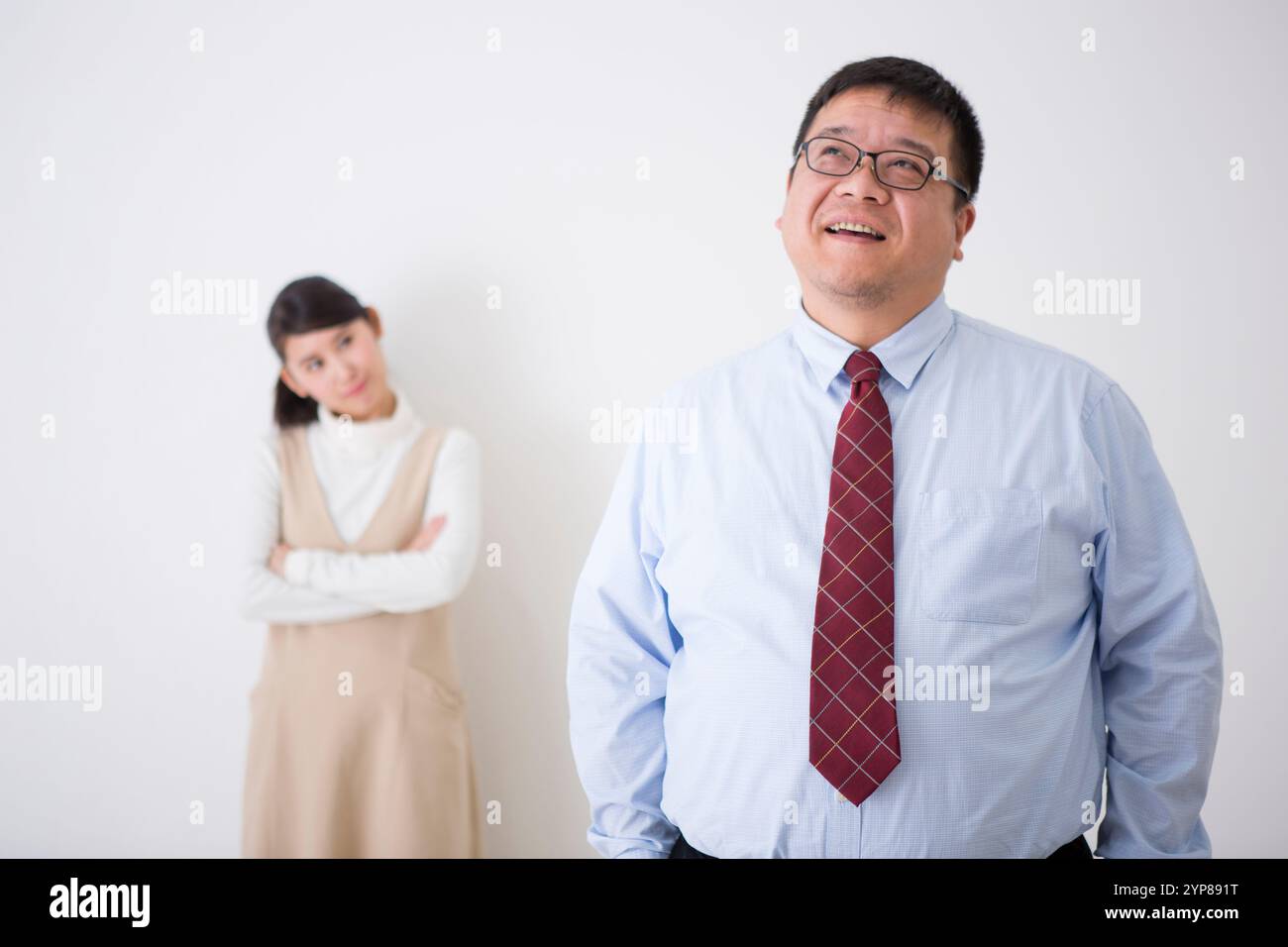 Couple age difference child hi-res stock photography and images - Alamy