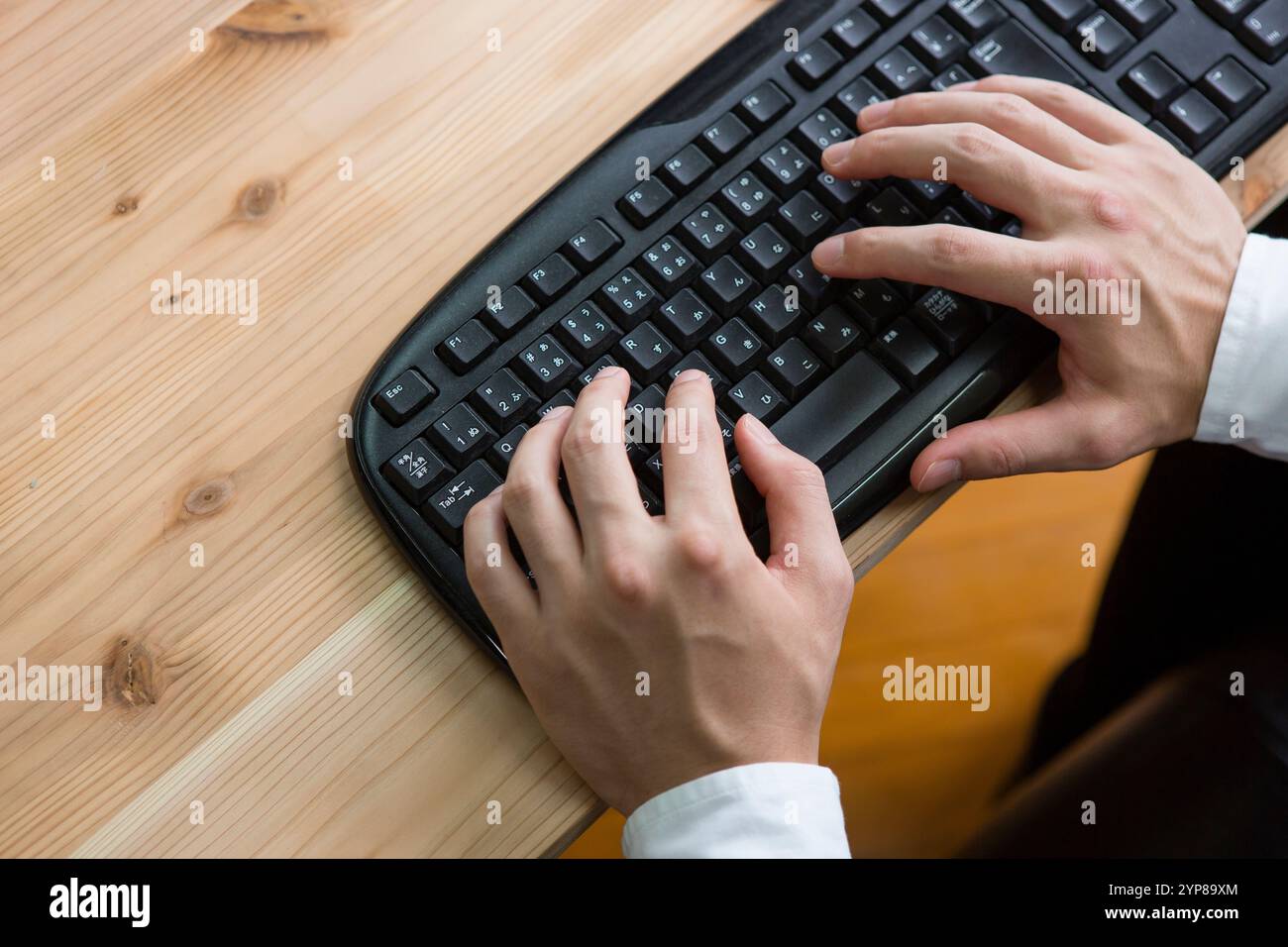 Person at computer excel hi-res stock photography and images - Alamy