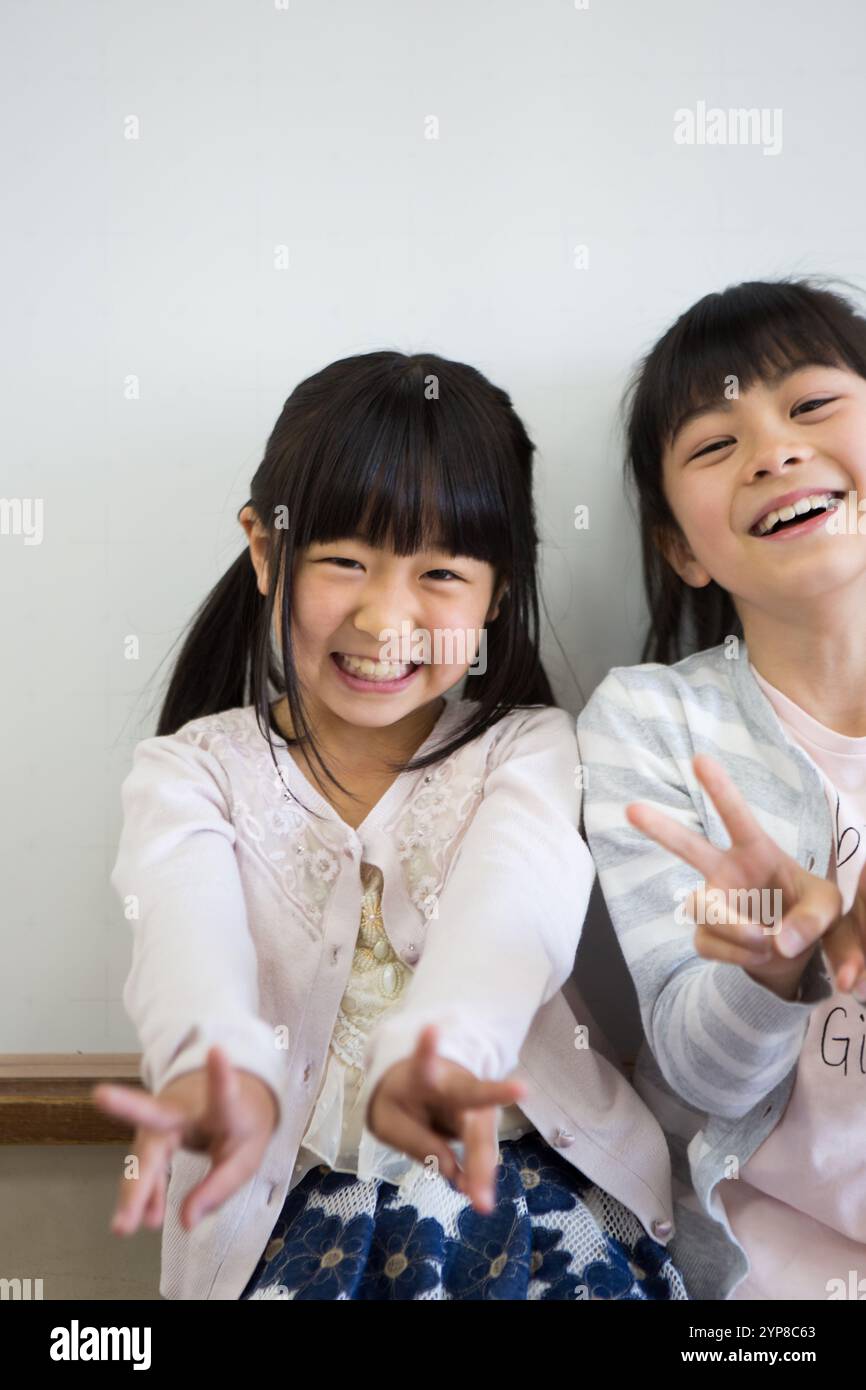 Primary school pupil in classroom Stock Photo - Alamy