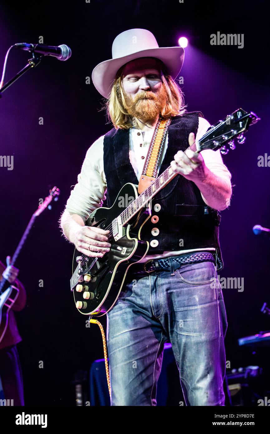Milan Italy. 28th nov 2024. The Icelandic singer and musician Unnar ...