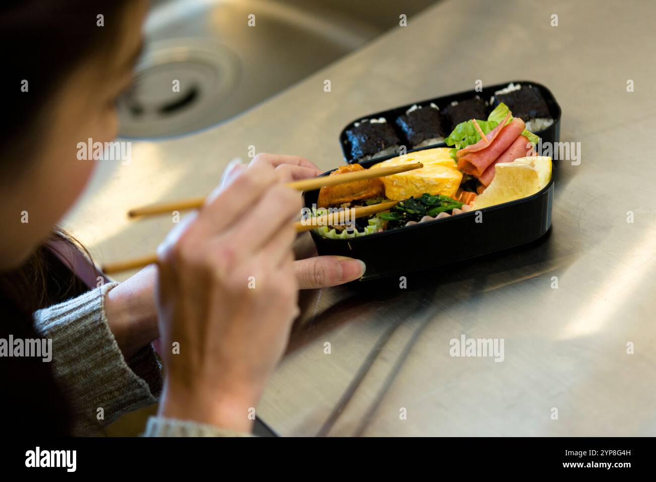 Bento making hi-res stock photography and images - Alamy