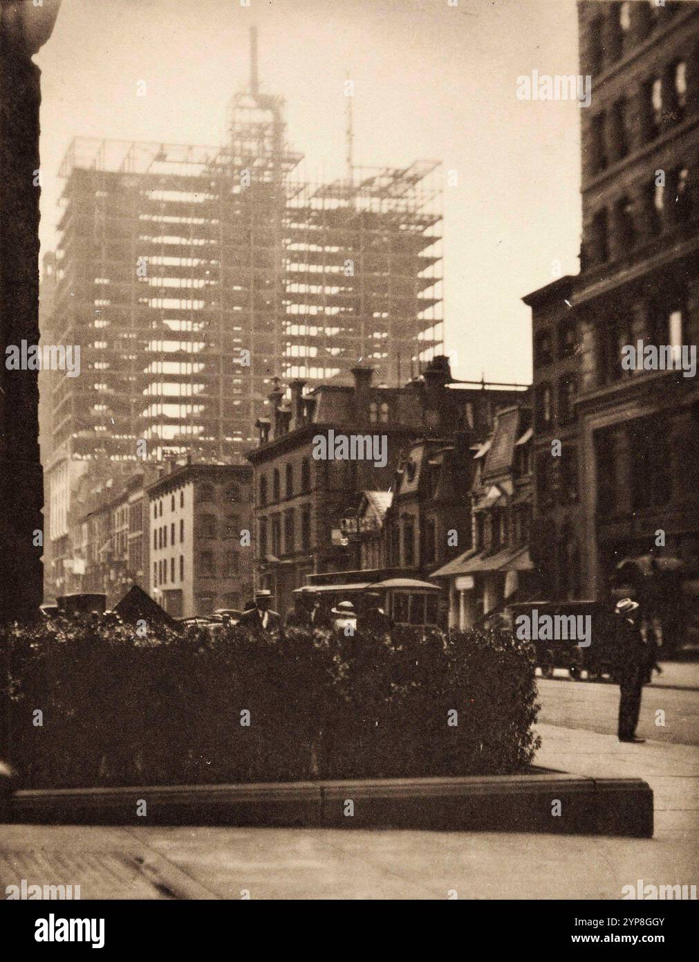 Old and New New York, a 1910 photo by Alfred Steiglitz. Steiglitz was ...