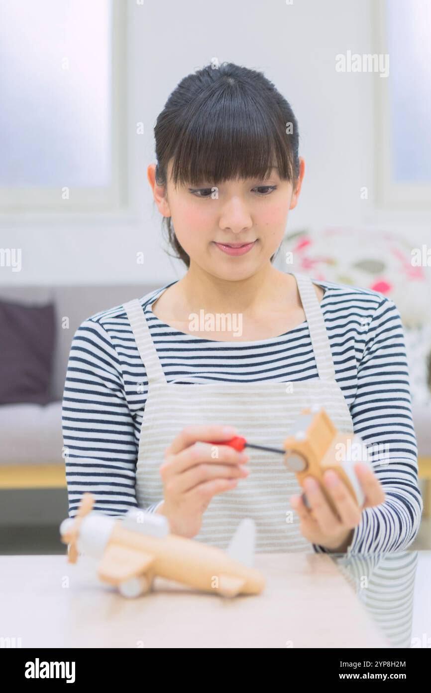 Woman craft room interior hi-res stock photography and images - Alamy