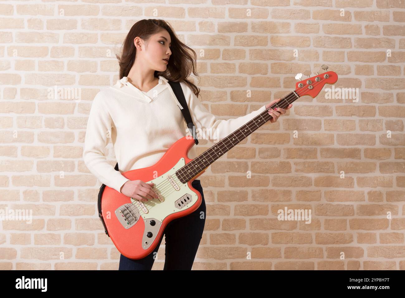 Practice playing guitar beautiful hi-res stock photography and images ...