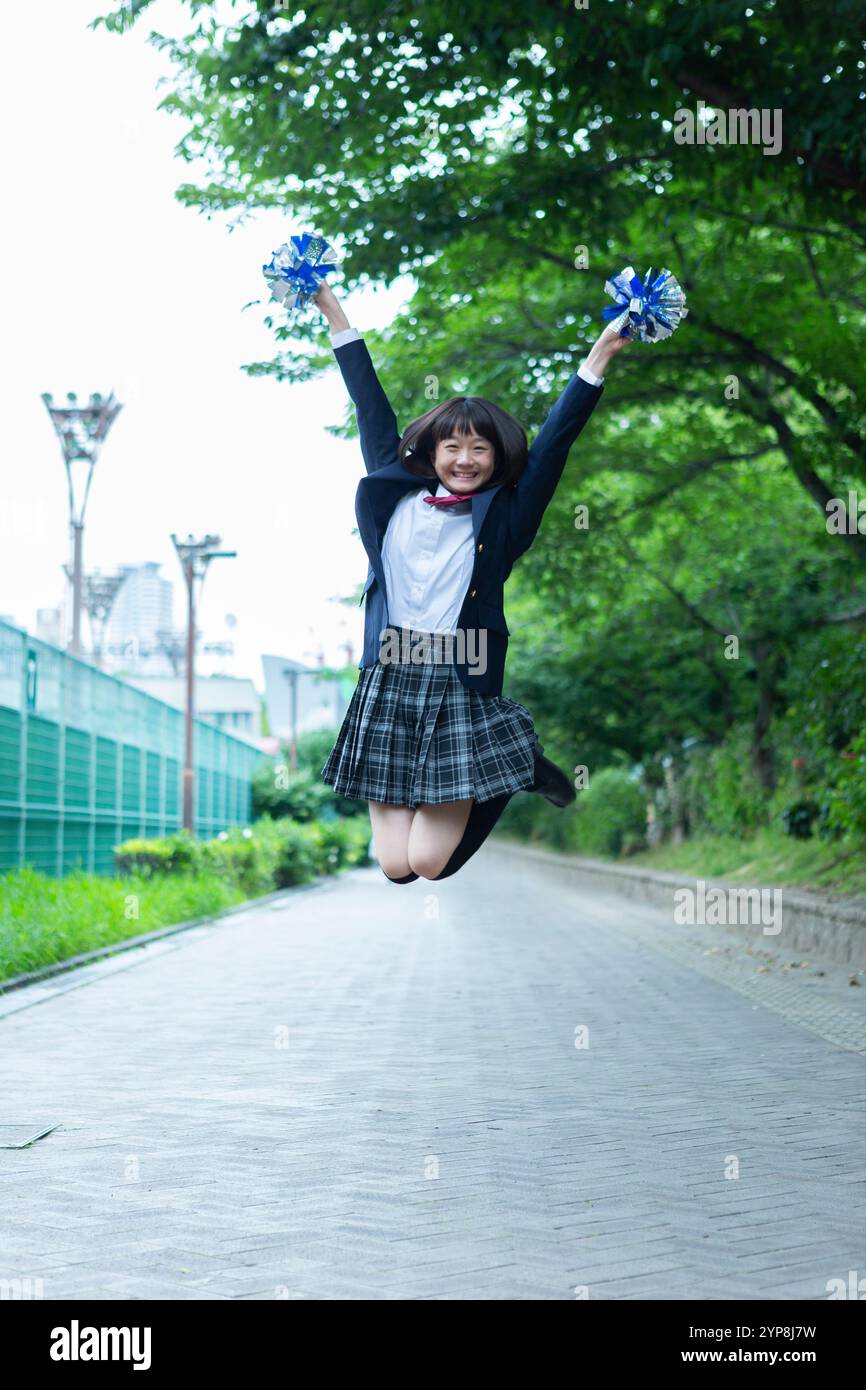 High school cheerleader hi-res stock photography and images - Alamy