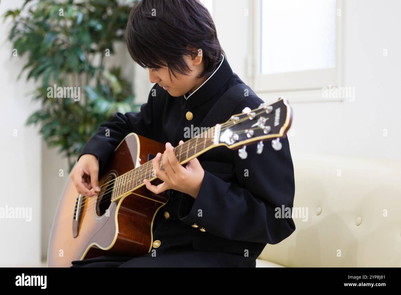 Music school guitar lesson hi-res stock photography and images - Alamy