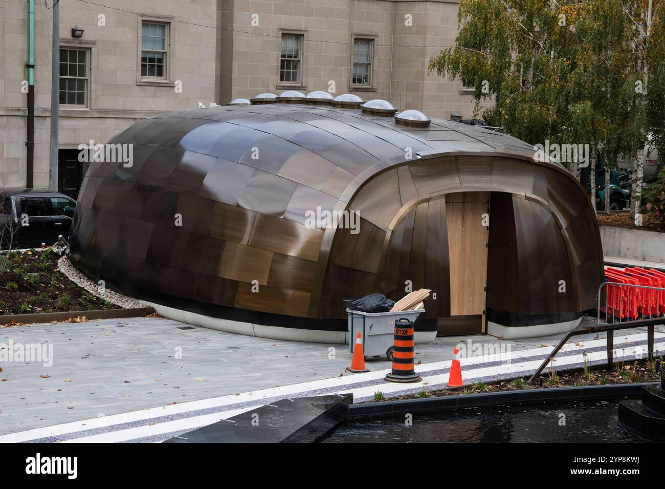 Teaching lodge at Spirit Garden at Nathan Phillips Square on Queen ...