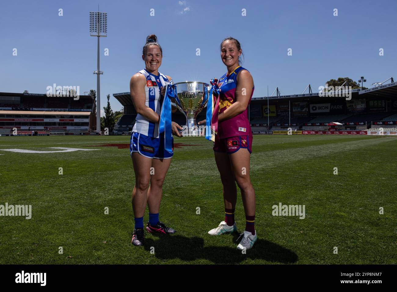 Melbourne, Australia. 29th Nov, 2024. (L-R) North Melbourne Tasmanian ...