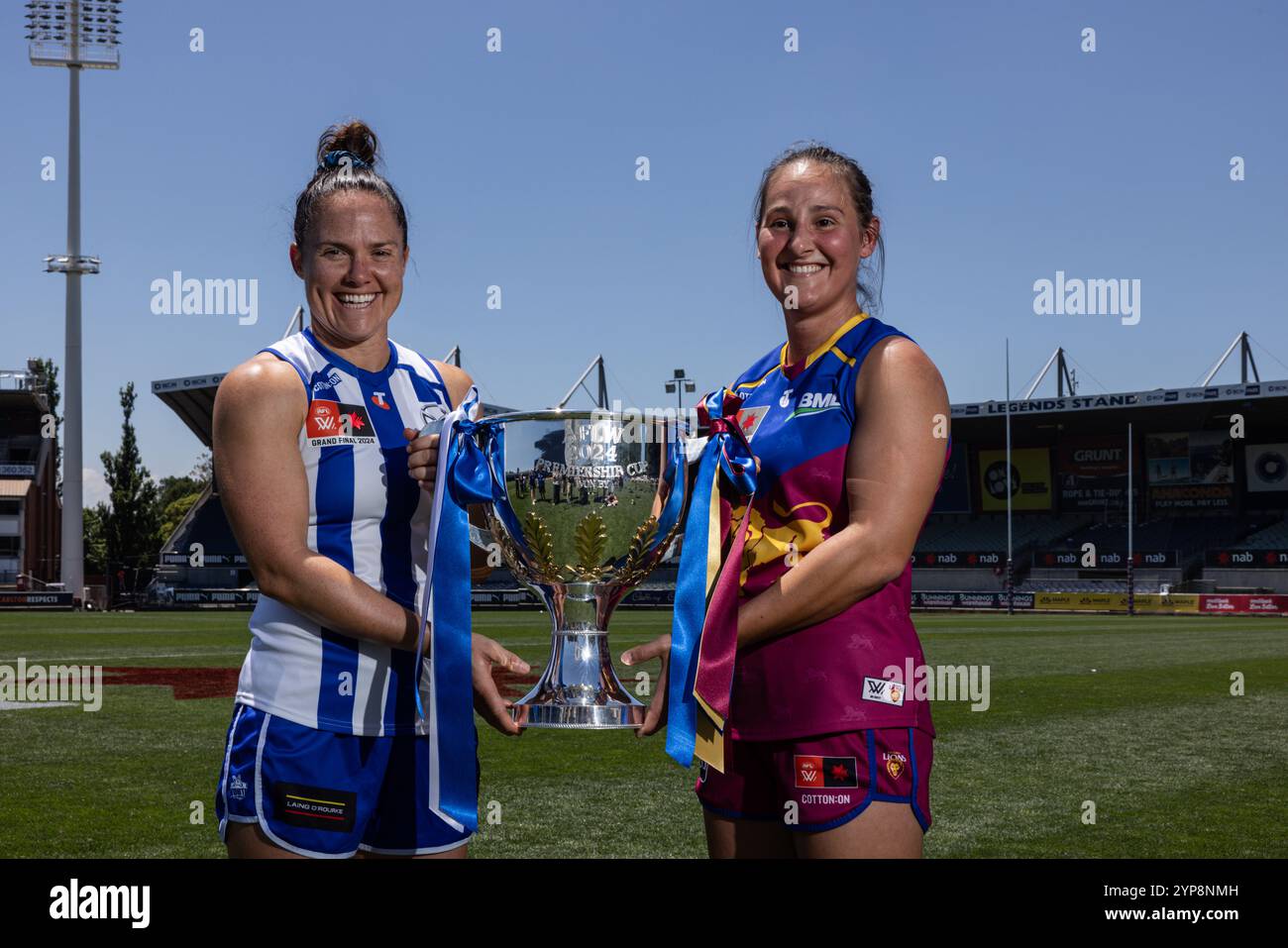 Melbourne, Australia. 29th Nov, 2024. (L-R) North Melbourne Tasmanian ...