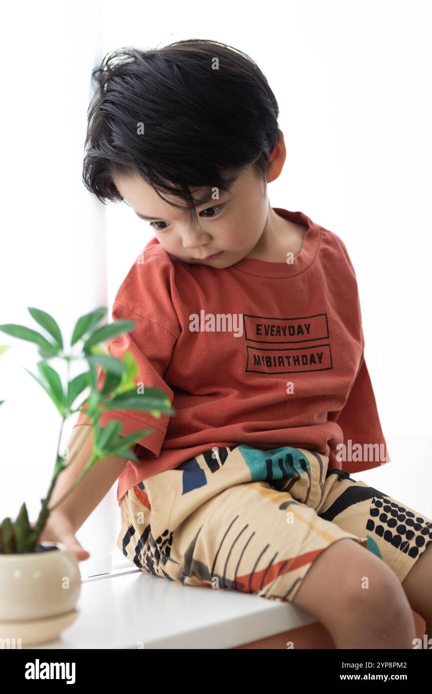 Portrait of a boy Stock Photo - Alamy