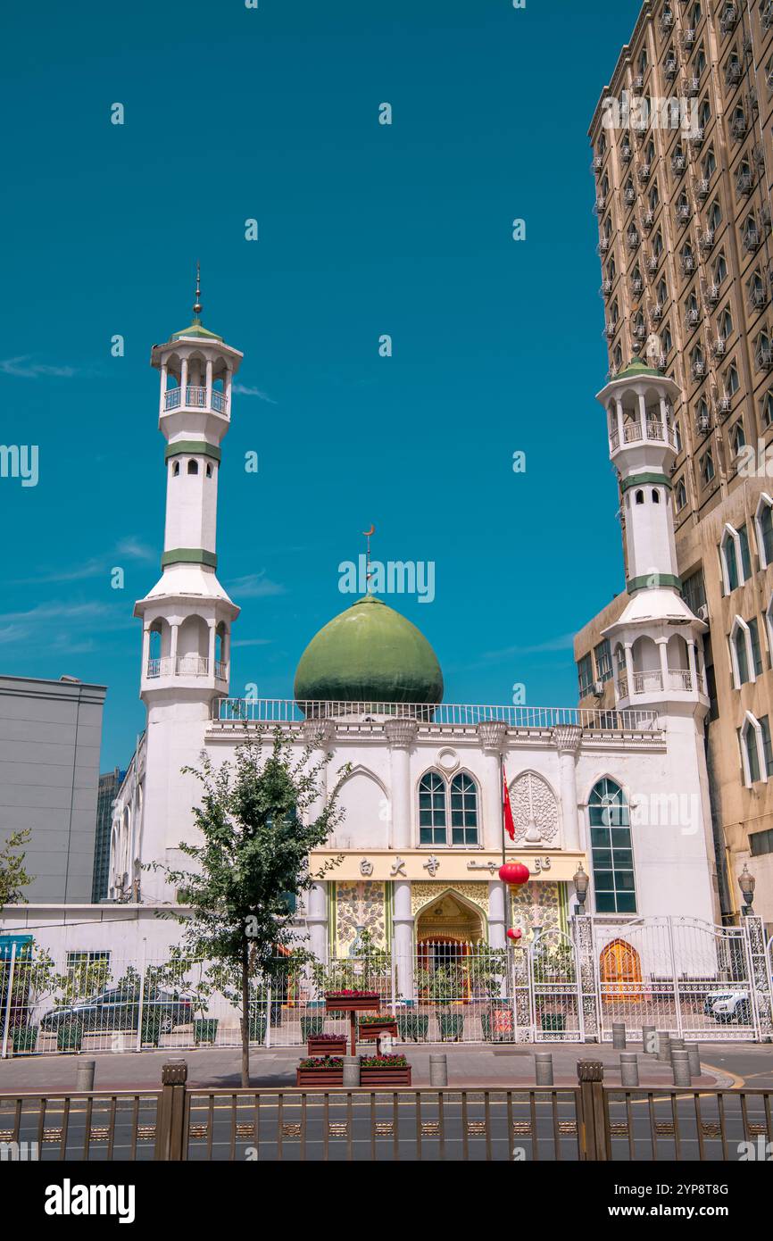 JULY 21, 2022, URUMQI, CHINA: The mosque in Urumqi Xinjiang China Stock ...