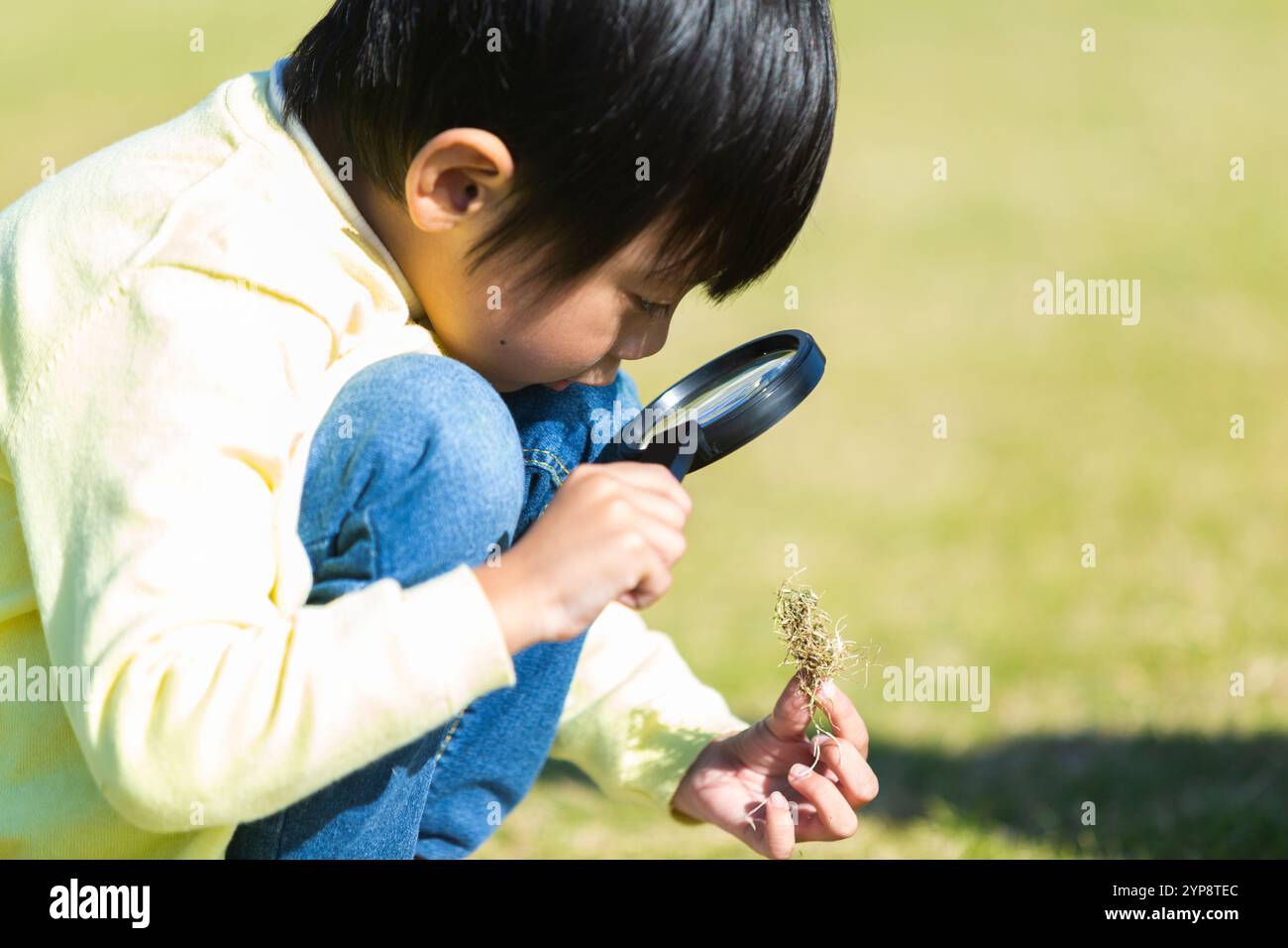 Boy loupe hi-res stock photography and images - Alamy