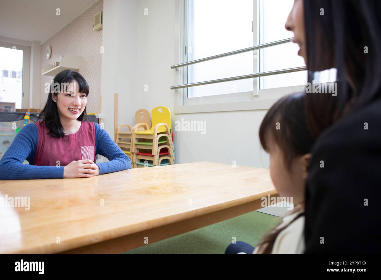 Scene of interview Stock Photo - Alamy