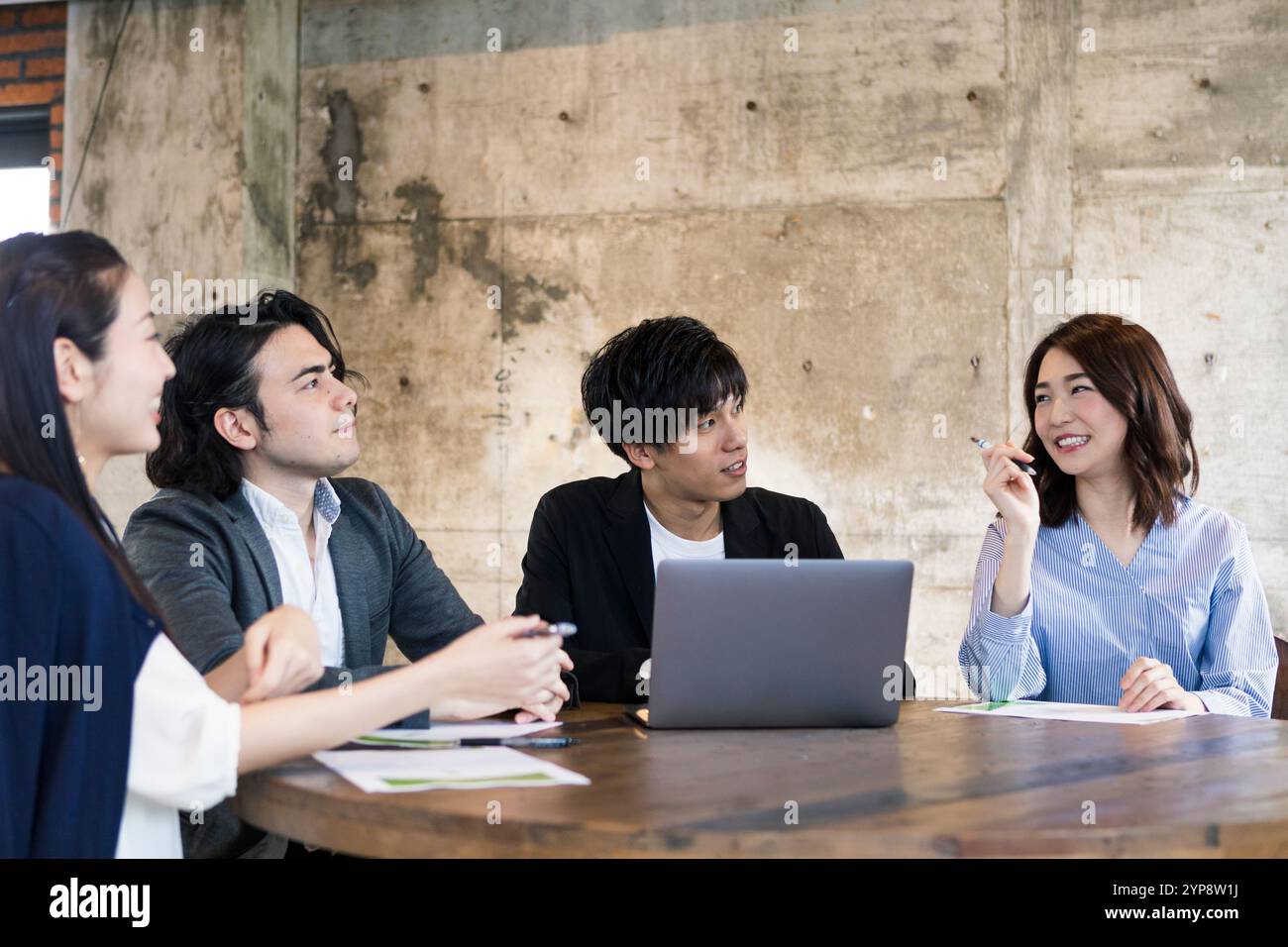 Scene of presentation Stock Photo - Alamy