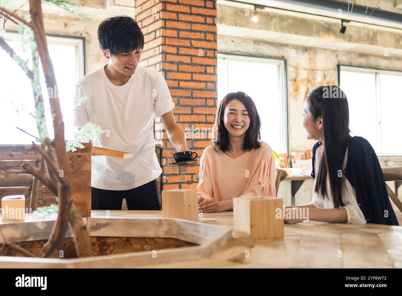 Tea time break work hi-res stock photography and images - Alamy