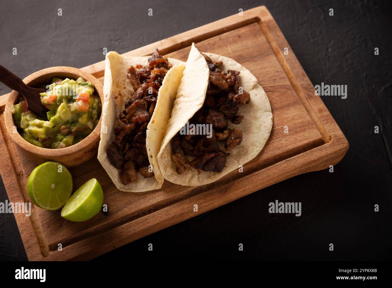 Beef steak tacos. Very popular taco in Mexico called Taco de Bistec or ...