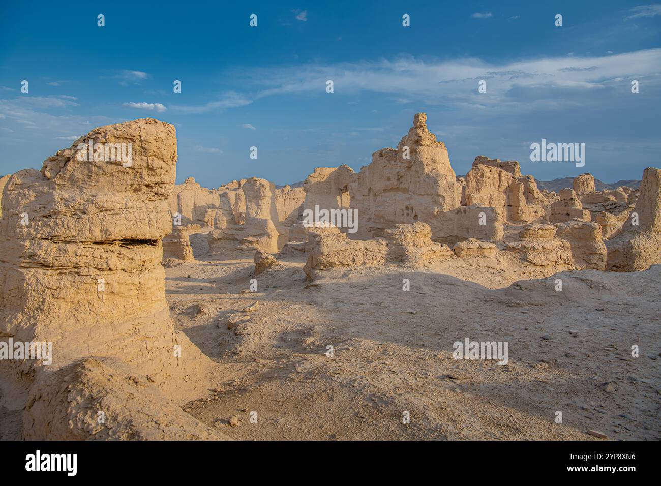 Beautiful ruins of the ancient city, Jiaohe Ruins Architecture Heritage ...