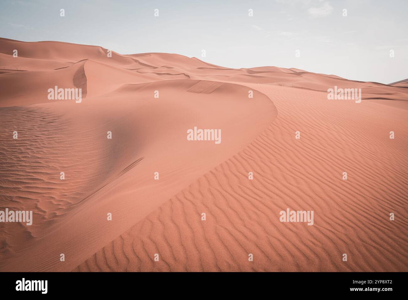 Kumtag Desert, China - a section of the wider Taklamakan Desert, and ...