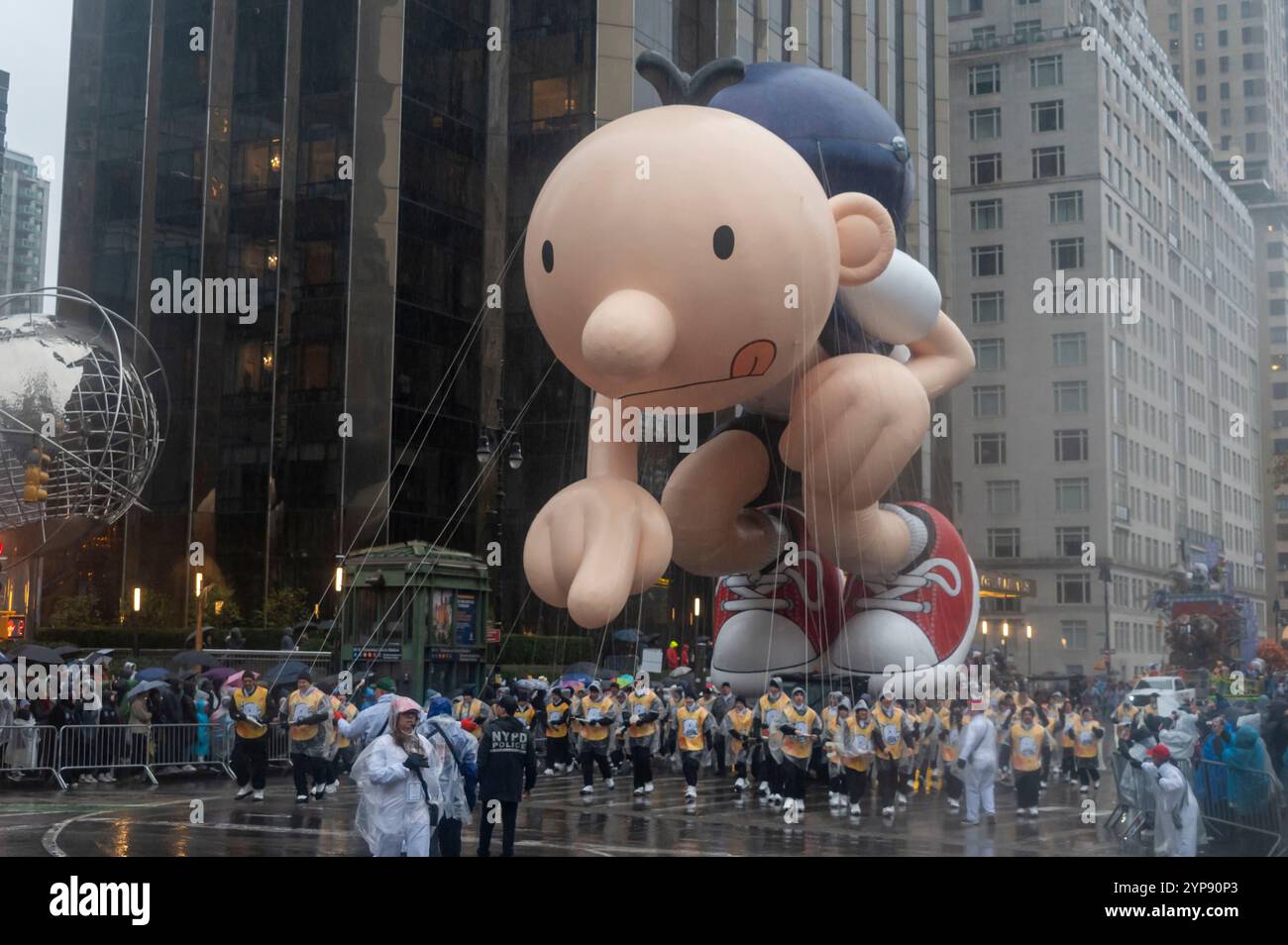 Abrams books' Greg Heffley from Diary of a Wimpy Kid balloon moves ...