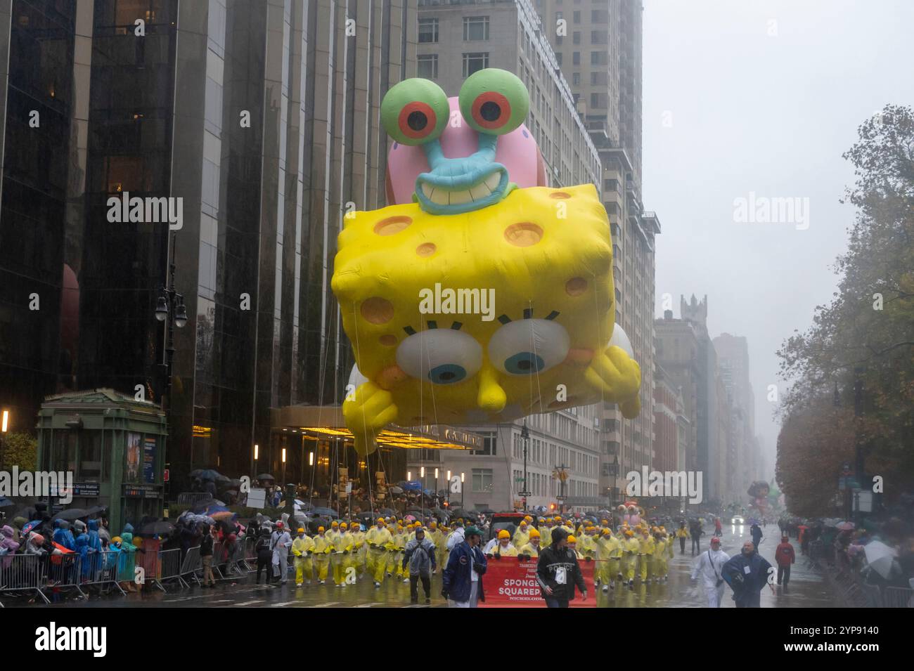 New York, United States. 28th Nov, 2024. Nickelodeon's SpongeBob ...