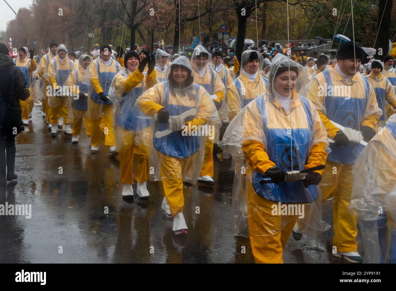 New York, United States. 28th Nov, 2024. Stuart the Minion balloon by ...