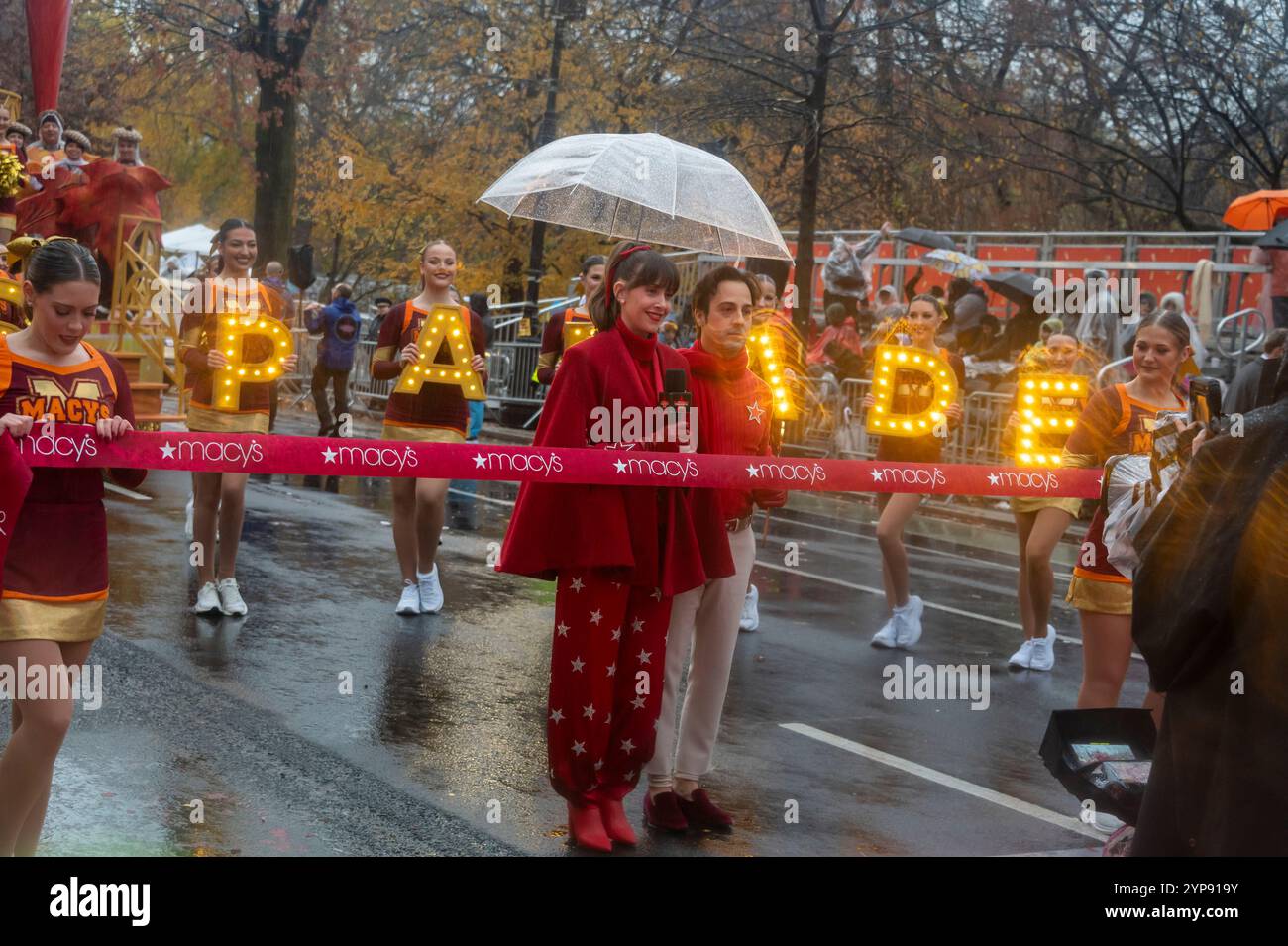 (L-R) Alison Brie and Matt Bush attend the ribbon cutting ceremony of ...