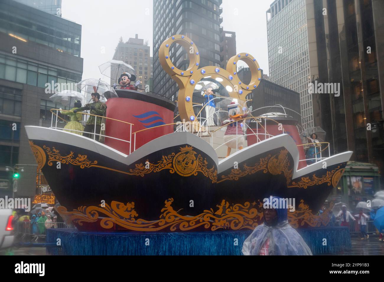Disney Cruise Line's Magic Meets the Seas float moves through the Macy ...