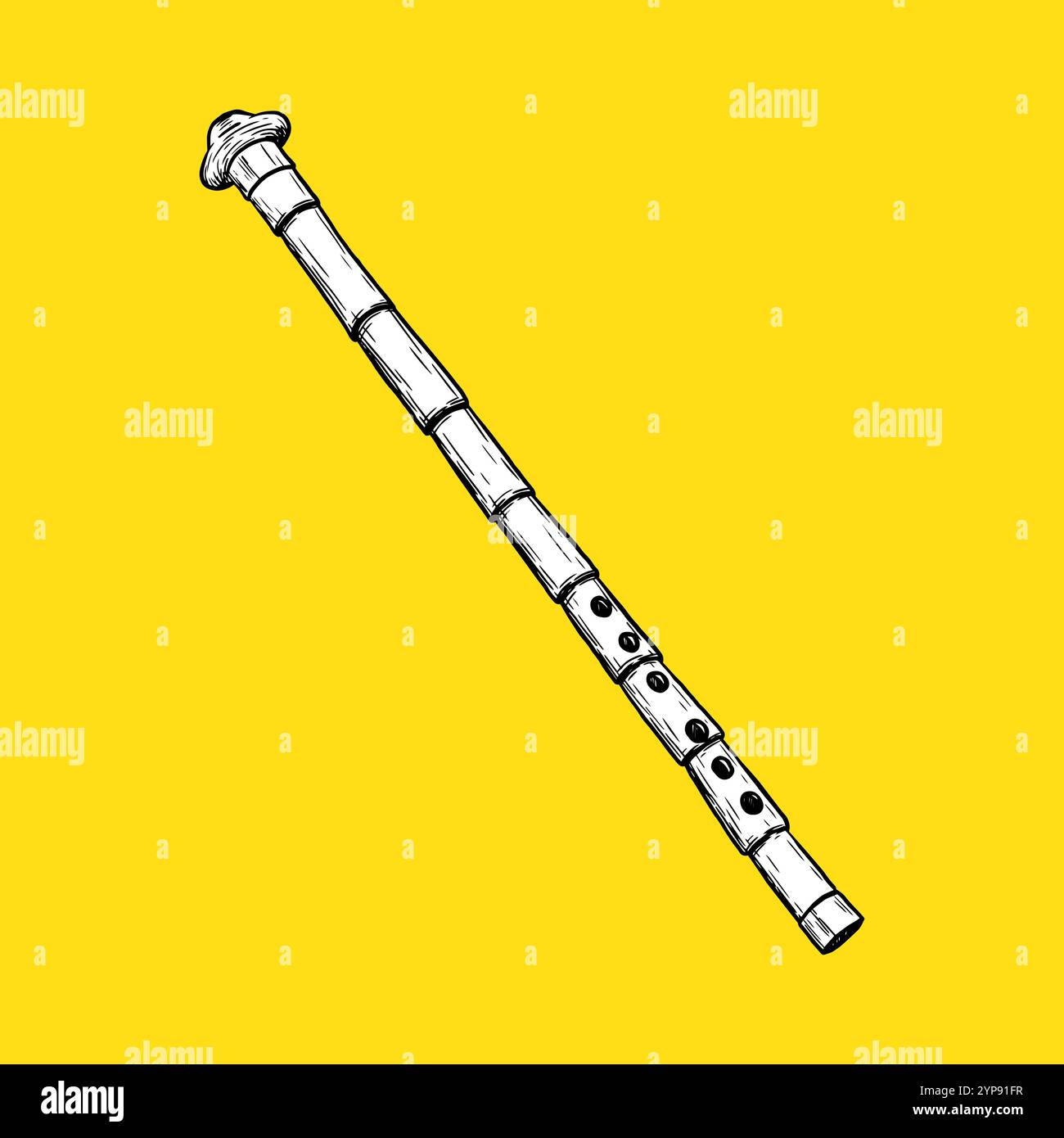 Ney. Oriental Music Instrument. Vector Stock Vector Image & Art - Alamy